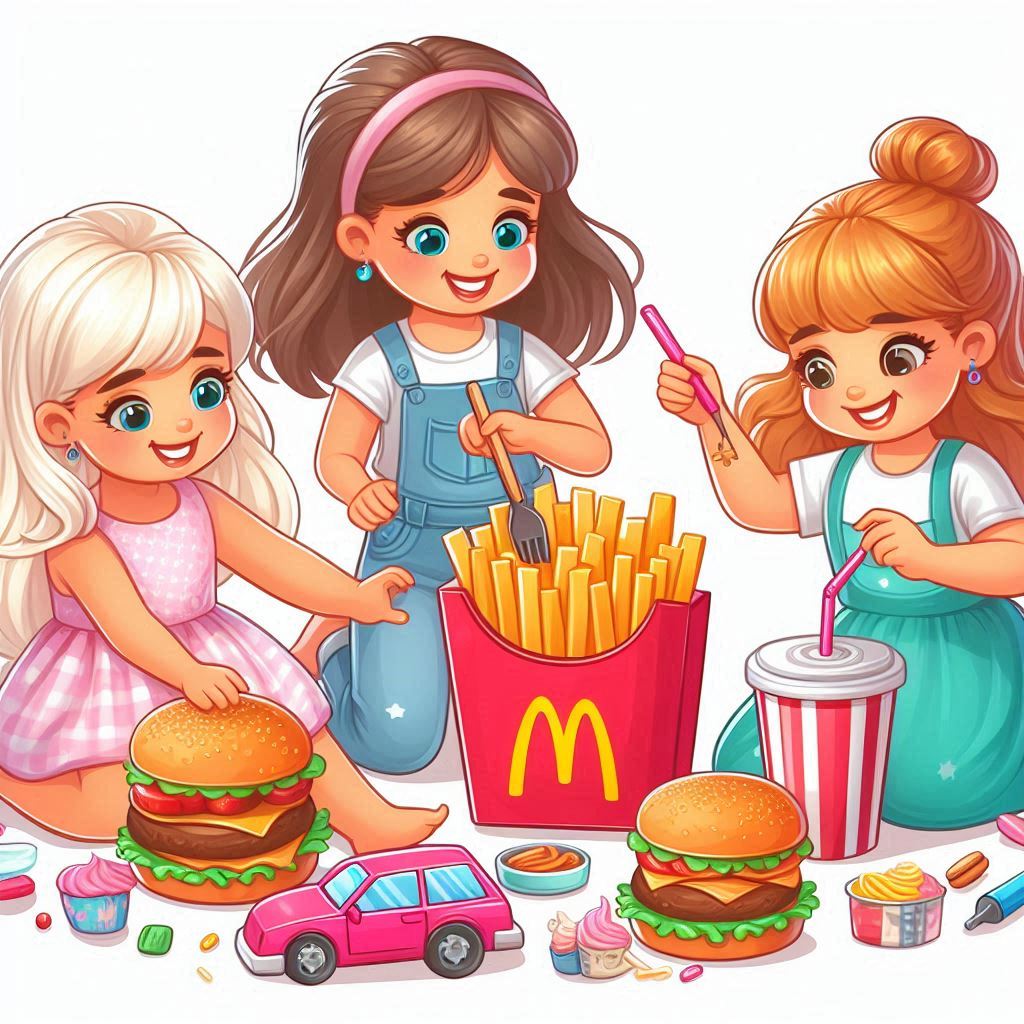 American Girl, The Croods Fast Food Premium Toys for Sale - McDonald's ...
